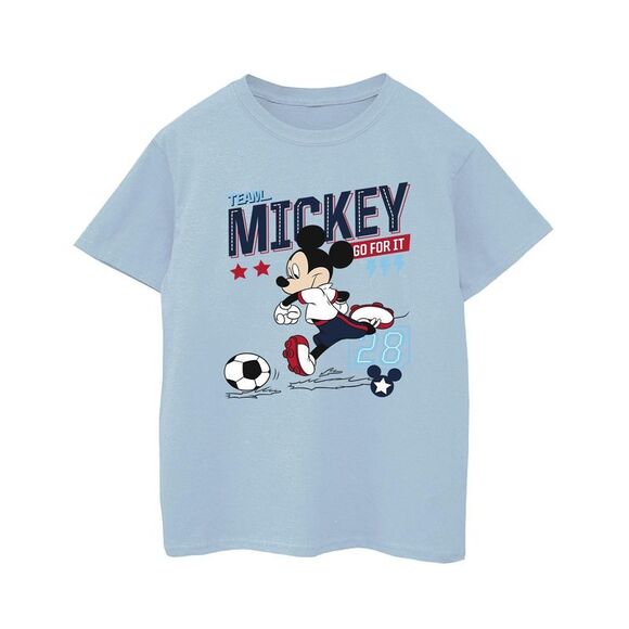 Disney | Shirts & Tops | Disney Boys Mickey Mouse Team Mickey Football ...